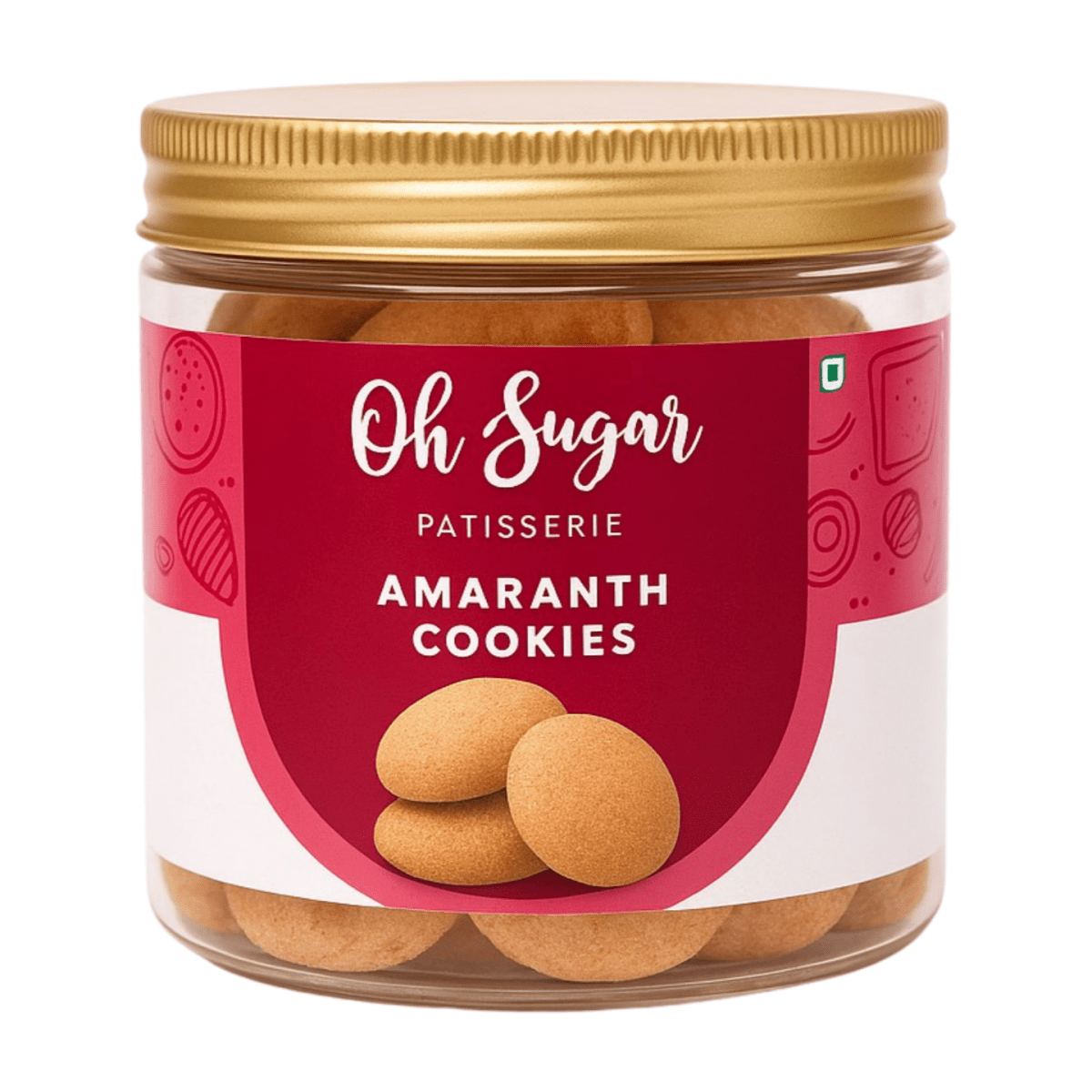 AMARANTH COOKIES OH SUGAR PATISSERIE – Govindjee Store Eat Good Any Time