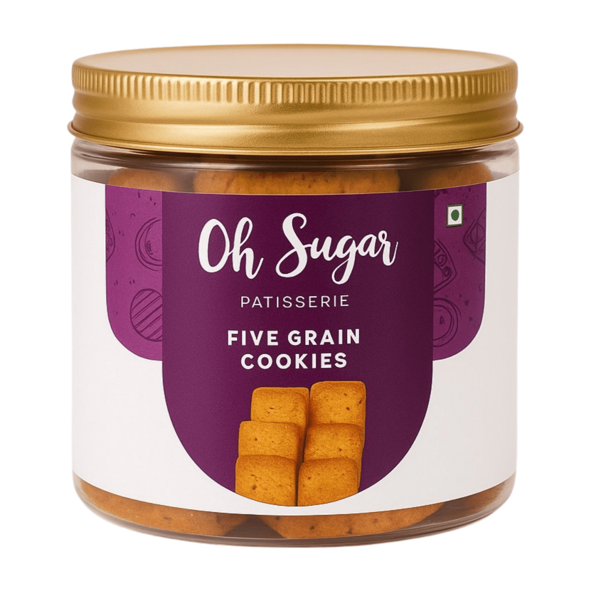 FIVE GRAIN COOKIES OH SUGAR PATISSERIE – Govindjee Store Eat Good Any Time